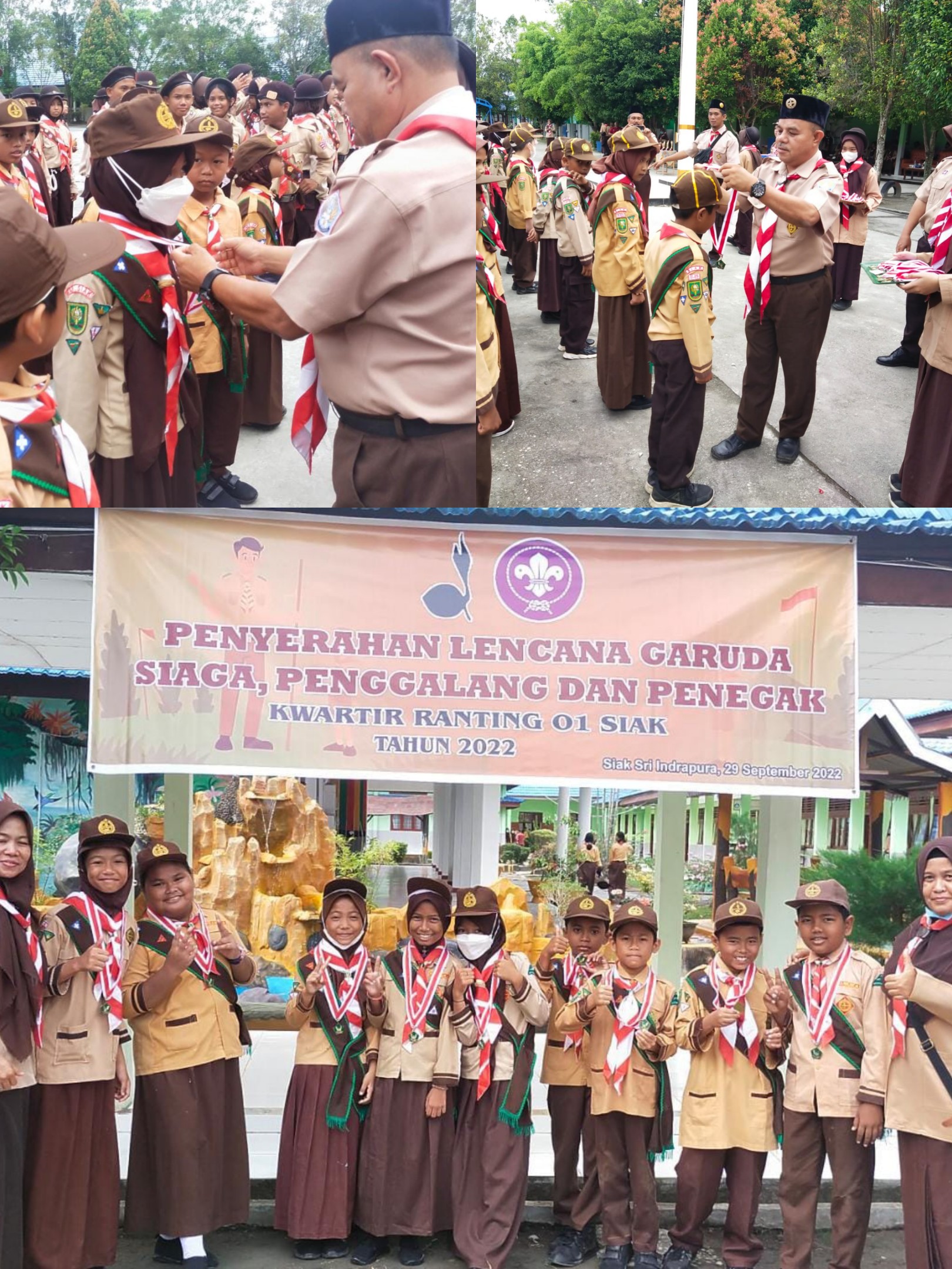Upacara Penyerahan Lencana Garuda Tingkat Siaga,Penggalang Dan Penegak ...